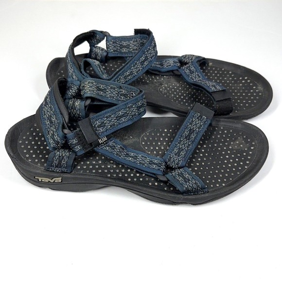Teva | Shoes | Teva Mens 43 Hurricane Xlt2 Blue Hook And Loop Rubber ...